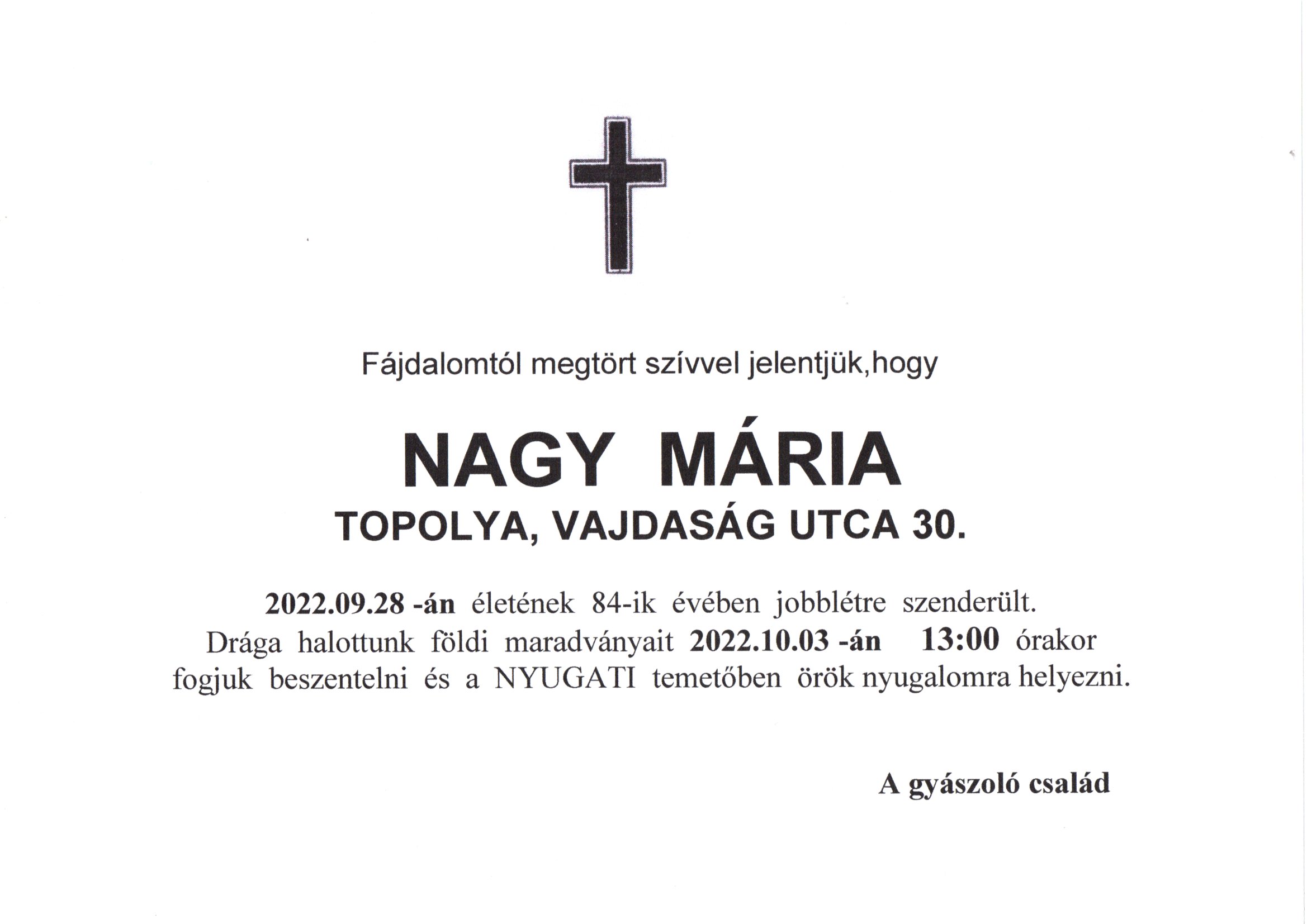 Nagy Mária - Komgrad